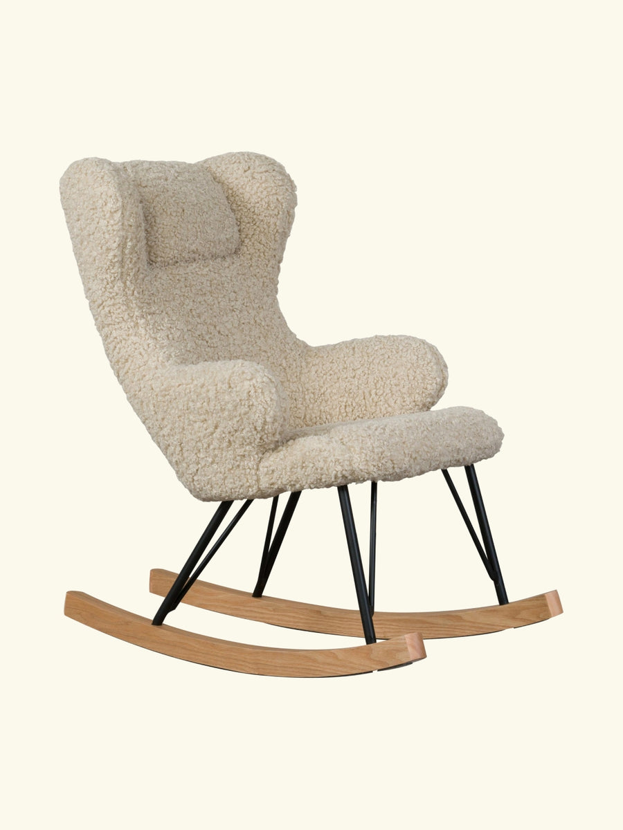 Quax Rocking Chair De Luxe Kids - Teddy – Babyluv