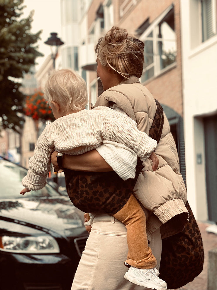 Wildride Toddler Swing Carrier - Brown Leopard – Babyluv