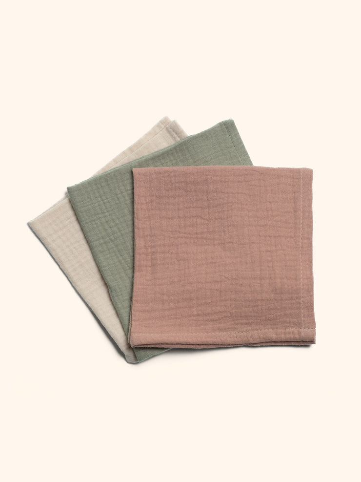 Babyluv Studio Muslin Cloth 3-Pack