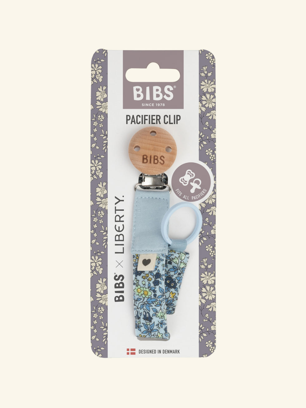 BIBS x Liberty Pacifier Clip – Babyluv