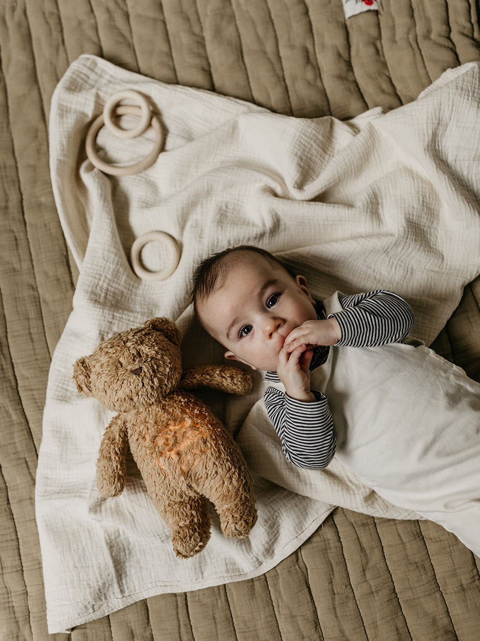 Moonie Organic Humming Bear – Babyluv